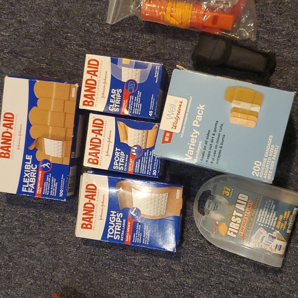 Band-Aid,Rapid Care | Other | Band Aids And All In One First Aid Kit ...